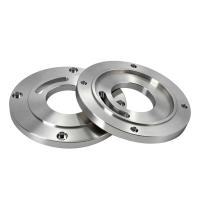 China Custom CNC 304 Stainless Steel Turned Parts Precision Flange Ring Part for sale