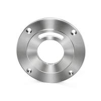 China Custom CNC 304 Stainless Steel Turned Parts Precision Flange Ring Part for sale