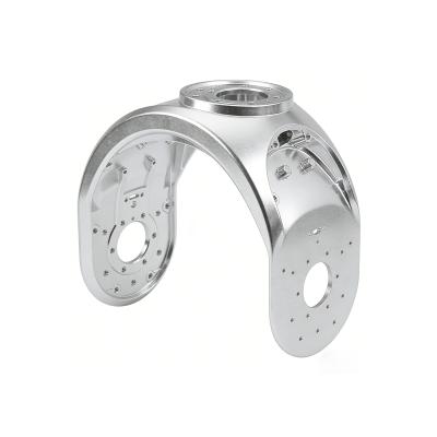 China Custom 6061‑T6 Aluminum CNC Machining Parts Robotic Joint Housing LightWeight Robot Structural Parts for sale