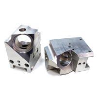 China Aluminum Hydraulic Manifold Block CNC Milling Parts Precision For Multi Port Automation Valve for sale
