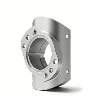 China Machined CNC Milling Parts 6061‑T6 Aluminum Flange Joint Housing Tubular Mechanical Component for sale