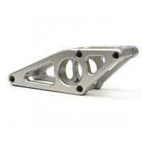 China Milled LightWeight 5 Axis Cnc Machine Parts  Aluminum Bracket Hollow Cut Out for sale