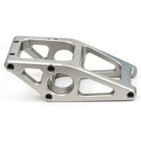 China Milled LightWeight 5 Axis Cnc Machine Parts  Aluminum Bracket Hollow Cut Out for sale