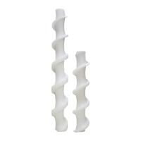 China OEM Plastic CNC Machining Parts White UPE Turn Milling Composite Screw Rod Machinery Spare Part for sale
