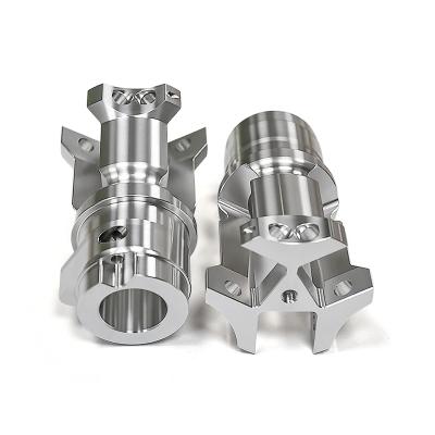 China OEM 6061 Aluminum Mill Turn CNC Composite Parts Multi Prong Rotor Spare Part for sale