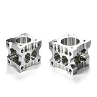 China Precision CNC Aluminum Manifold Block Custom Multi Hole Part For Industrial Automation for sale