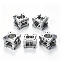 China Precision CNC Aluminum Manifold Block Custom Multi Hole Part For Industrial Automation for sale