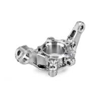 China Hermle 5 Axis CNC Machined Automotive Parts 6061‑T6 Aluminum Steering Knuckle Bracket for sale