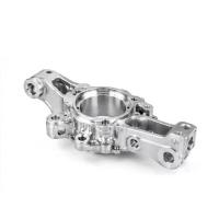China Hermle 5 Axis CNC Machined Automotive Parts 6061‑T6 Aluminum Steering Knuckle Bracket for sale