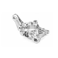 China Hermle 5 Axis CNC Machined Automotive Parts 6061‑T6 Aluminum Steering Knuckle Bracket for sale