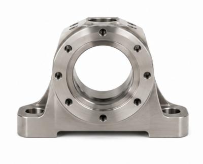 China CNC Milled Aerospace Machined Parts Bearing Housing Anodizing Passivation Stress Relieving Heat Treatment for sale