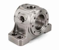 China CNC Milled Aerospace Machined Parts Bearing Housing Anodizing Passivation Stress Relieving Heat Treatment for sale