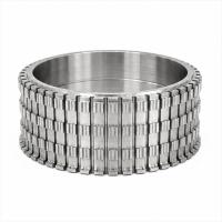 China 5 Axis Cnc Machine Parts Stainless Steel Segmented Rotor Ring Industrial Machinery Part for sale