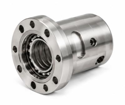 China 5 Axis CNC Machined Industrial Automation Rotary Joint High Precision Flange Rotating Connector Component for sale