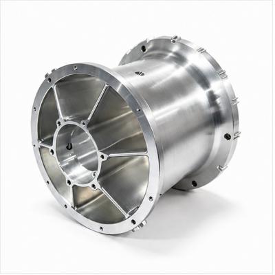 China Robotic System Components CNC Machined Aluminum Robot Hub Motor Housing for sale