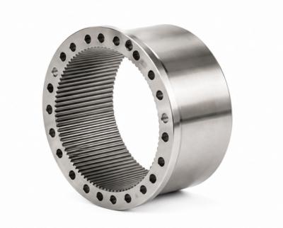 China Transmission Sleeve Industrial Automation Components Thin Wall Internal Spline Hub for sale