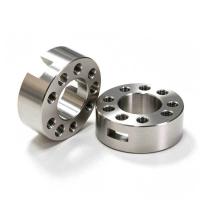 China Custom Cnc Turned Components SFG Screw  303 Stainless Steel Flange Bushing For Automation Transmission for sale