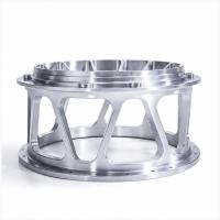 China Custom 5 Axis CNC Machined Robot Parts Aluminum Wheel Hub Motor Housing for sale