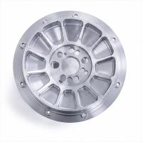 China Custom 5 Axis CNC Machined Robot Parts Aluminum Wheel Hub Motor Housing for sale