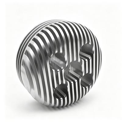 China Clear Anodizing Custom CNC Machined Aluminum Heat Sink 6063‑T5 for sale