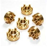 China Precision Cnc Machined Components Brass Flange Base OEM Prototype & Mass Production for sale