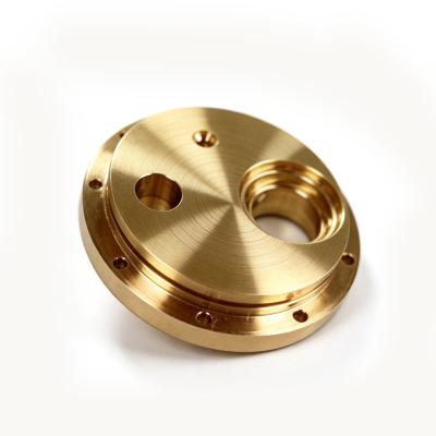 China Custom CNC Machining Brass Parts Turned Milling Copper Industrial Components OEM Service for sale