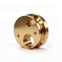 China Custom CNC Machining Brass Parts Turned Milling Copper Industrial Components OEM Service for sale