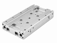 China CNC Milled Linear Module Industrial Automation Components Equipment Mounting Base Component for sale