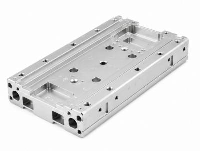 China CNC Milled Linear Module Industrial Automation Components Equipment Mounting Base Component for sale