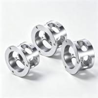 China Machined CNC Composite Parts Aluminum Hollow Flange Adapter OEM LightWeight for sale
