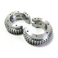 China Aluminum C‑Shaped Gear Ring Aerospace Machined Components Precision OEM Mechanical Transmission Component for sale