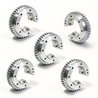 China Aluminum C‑Shaped Gear Ring Aerospace Machined Components Precision OEM Mechanical Transmission Component for sale