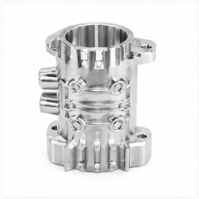 China Complex HERMLE 5 Axis CNC Machined Automotive Parts Aluminum Automotive Rotor for sale