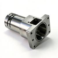 China OEM CNC Metal Parts  Aluminum Flange Sleeve High Precision For Mechanical Equipment for sale