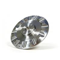 China OEM Cnc Machined Aluminum Parts Grooved Disc Pulley For Industrial Machinery for sale