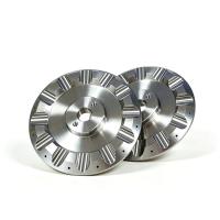 China OEM Cnc Machined Aluminum Parts Grooved Disc Pulley For Industrial Machinery for sale