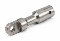 China Custom Machined Titanium Cnc Parts Rod End Shaft Corrosion Resistant For Industrial Machinery for sale