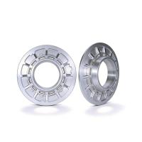 China Ultra Precision Aluminum Parts Cnc Machining Hollow Disc Flange High Strength for sale