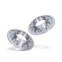 China Ultra Precision Aluminum Parts Cnc Machining Hollow Disc Flange High Strength for sale