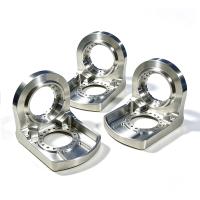 China 5 Axis CNC Robotics Components Aluminum Robot Joint Housing L‑Shape Rotation Mount for sale