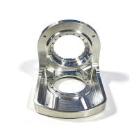China 5 Axis CNC Robotics Components Aluminum Robot Joint Housing L‑Shape Rotation Mount for sale