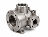 China High Precision Multi Port 5 Axis Cnc Machining Titanium Parts For Fluid Control System for sale