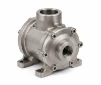 China High Precision Multi Port 5 Axis Cnc Machining Titanium Parts For Fluid Control System for sale