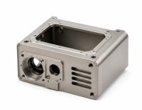 China 5 Axis Cnc Titanium Parts Equipment Housing High Precision Square Enclosure For Industrial Electronic Devices for sale