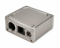 China 5 Axis Cnc Titanium Parts Equipment Housing High Precision Square Enclosure For Industrial Electronic Devices for sale