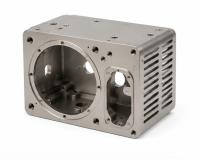 China 5 Axis Cnc Titanium Parts Equipment Housing High Precision Square Enclosure For Industrial Electronic Devices for sale