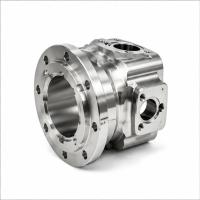China CNC Turning Milling Parts 6061 Aluminum Flange Housing Industrial Automation OEM Parts for sale
