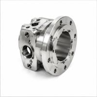 China CNC Turning Milling Parts 6061 Aluminum Flange Housing Industrial Automation OEM Parts for sale