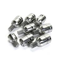 China Non Standard CNC Precision Machining Part Clamping Coupling Spline Shaft Hub For Industrial Automation Transmission for sale