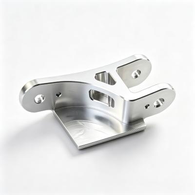 China Custom CNC Milling Aluminum Mounting Bracket 6061-T6 Anodizing Powder Coating for sale